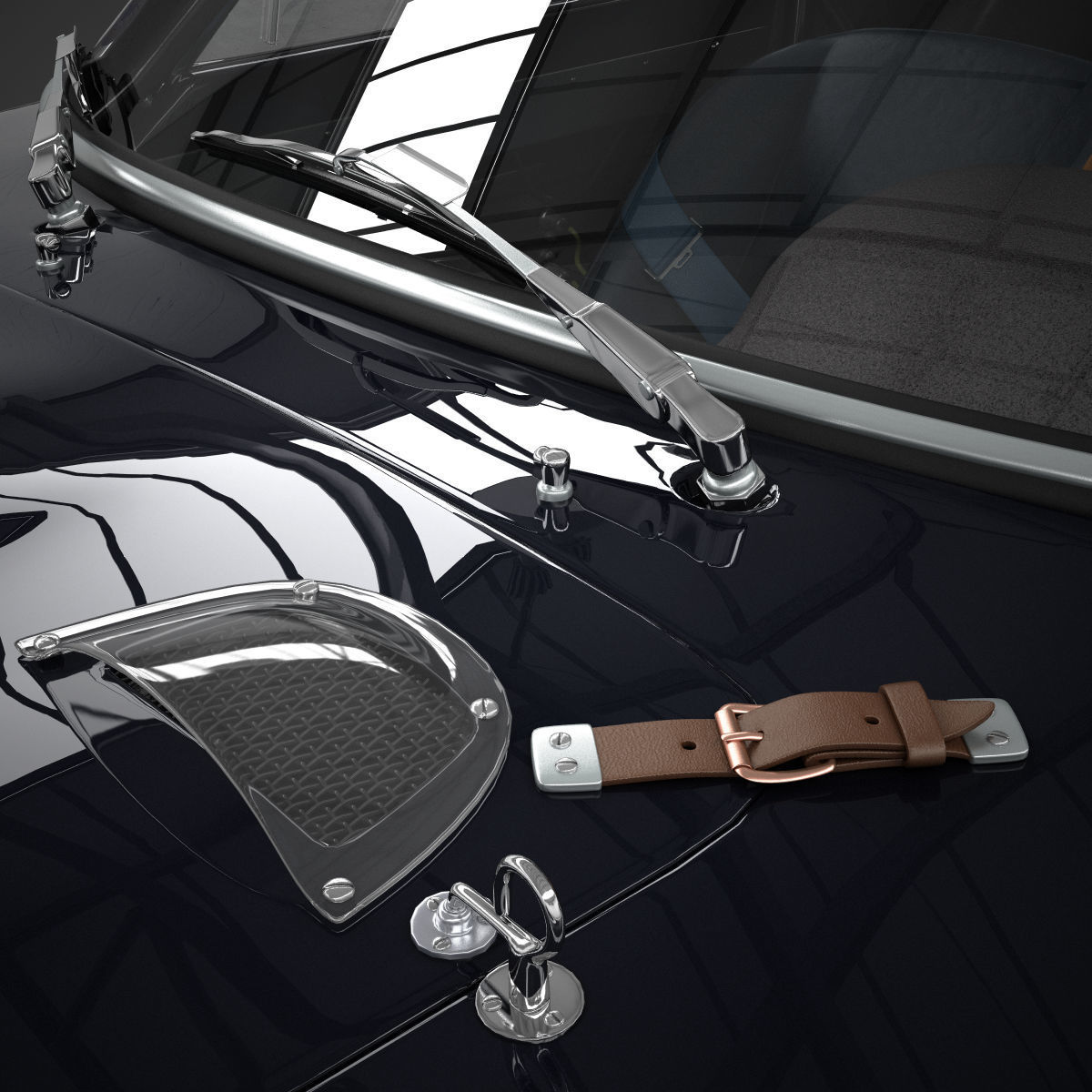 Ferrari 250 GTO - 4219GT - Complete 3D model | CGTrader