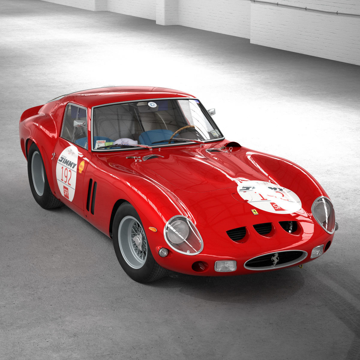 Ferrari 250 GTO - 5111GT - Complete 3D model | CGTrader