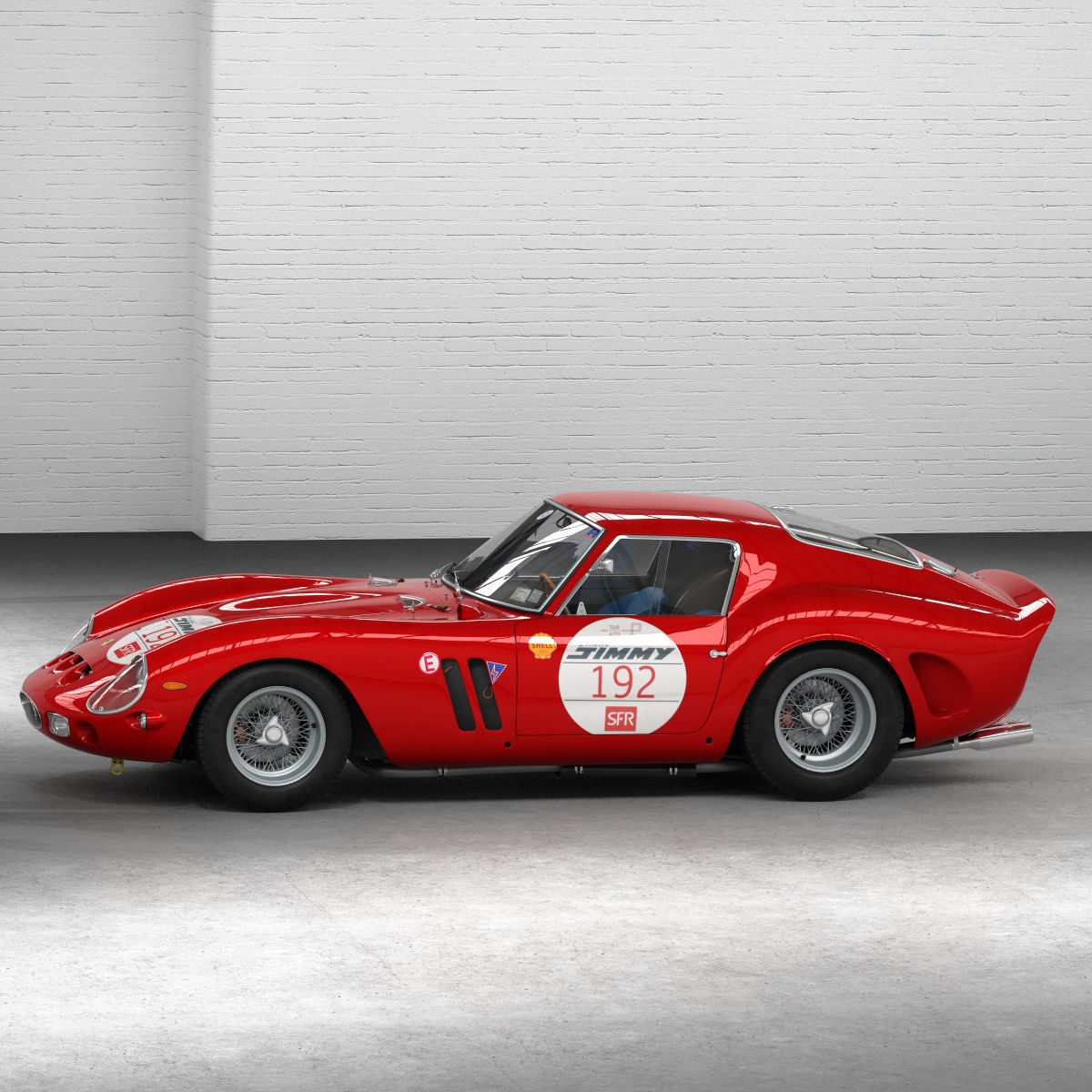 Ferrari 250 GTO - 5111GT - Complete 3D model | CGTrader