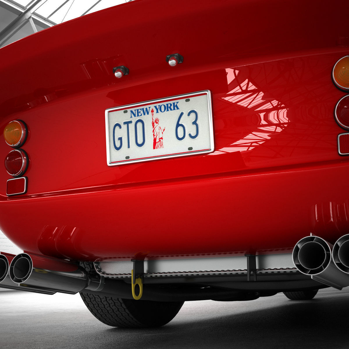 Ferrari 250 GTO - 5111GT - Complete 3D model | CGTrader