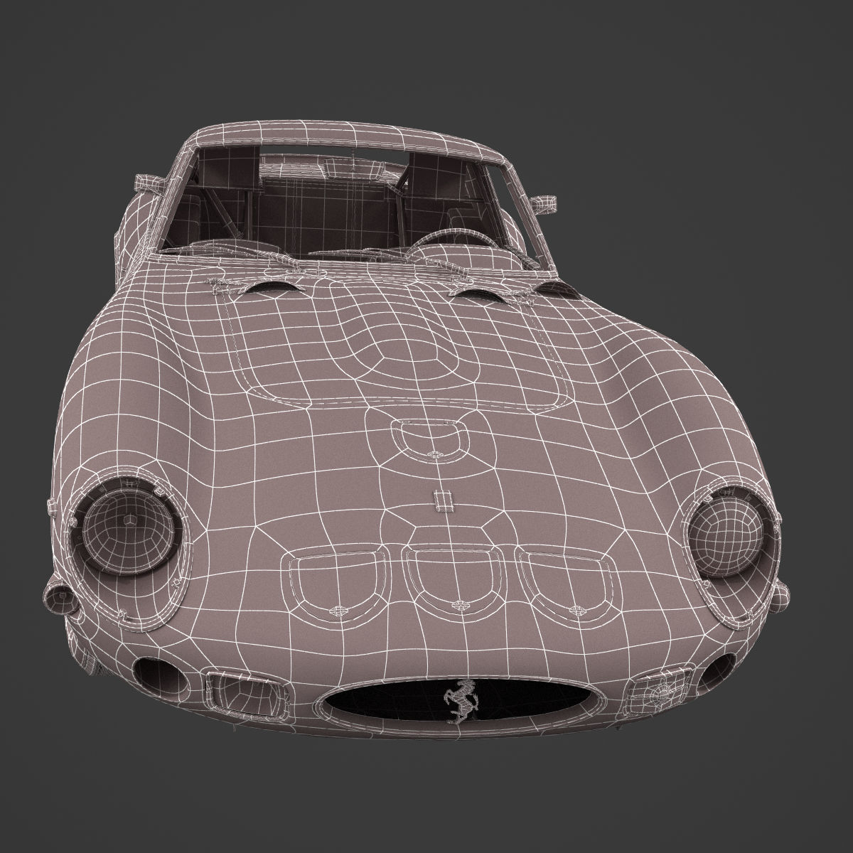 Ferrari 250 GTO - 5111GT - Complete 3D model | CGTrader