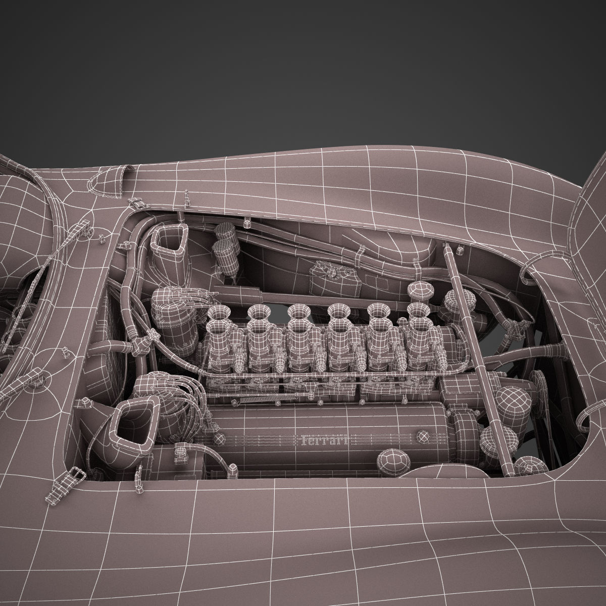 Ferrari 250 GTO - 5111GT - Complete 3D model | CGTrader