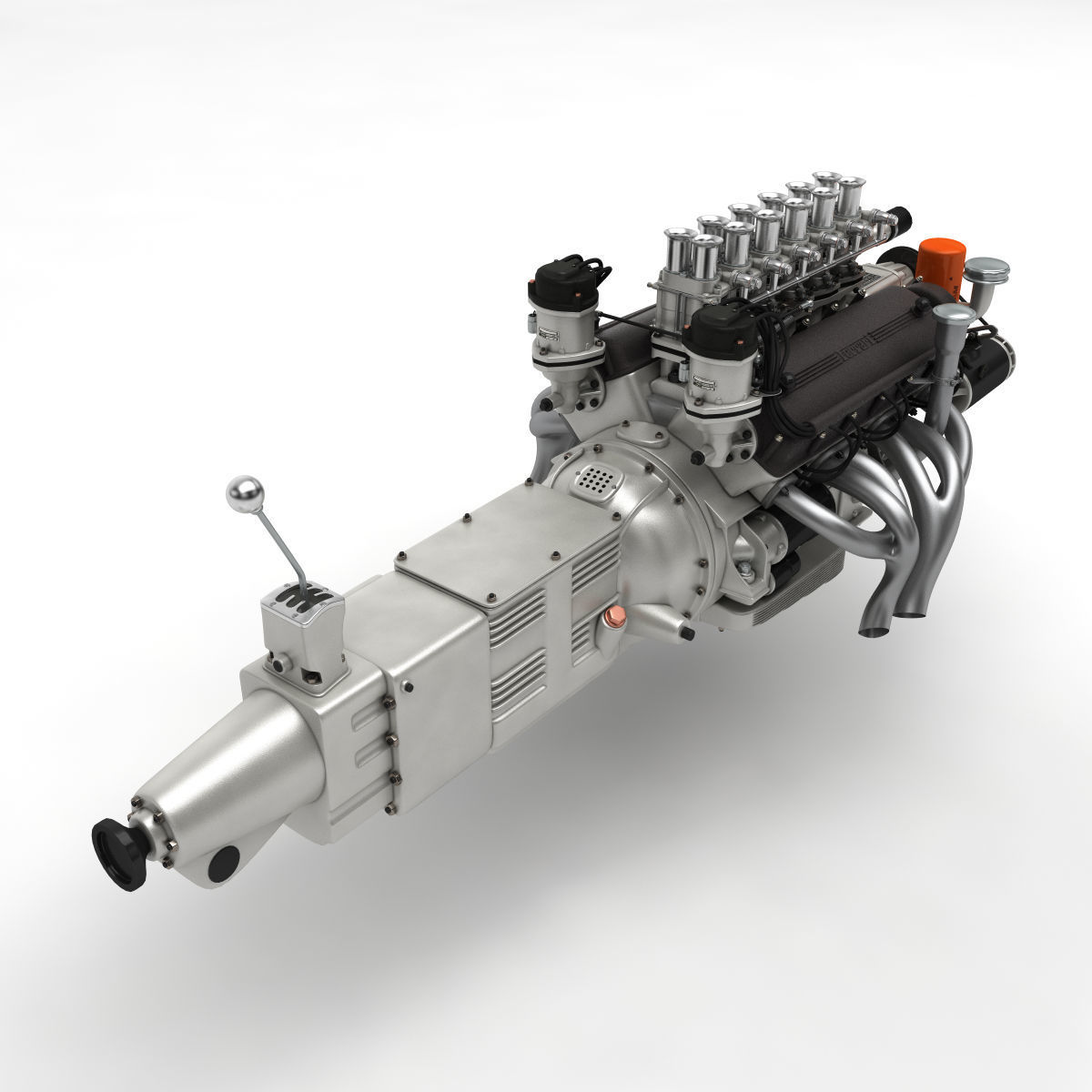 Ferrari Colombo 250 Engine - 3 liter 3D model | CGTrader
