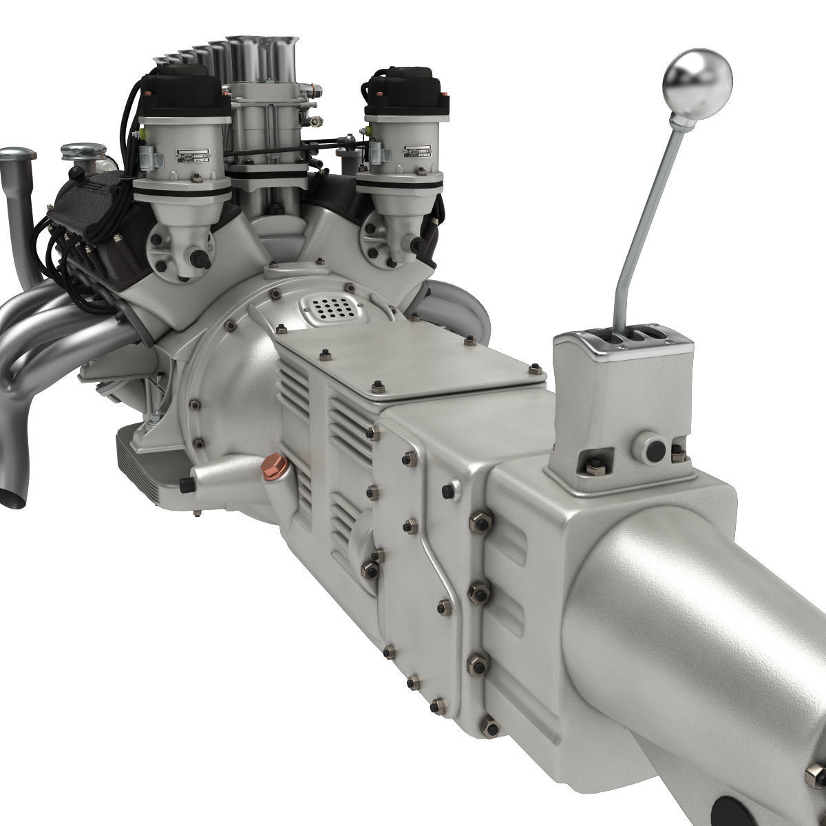 Ferrari Colombo 250 Engine - 3 liter 3D model | CGTrader