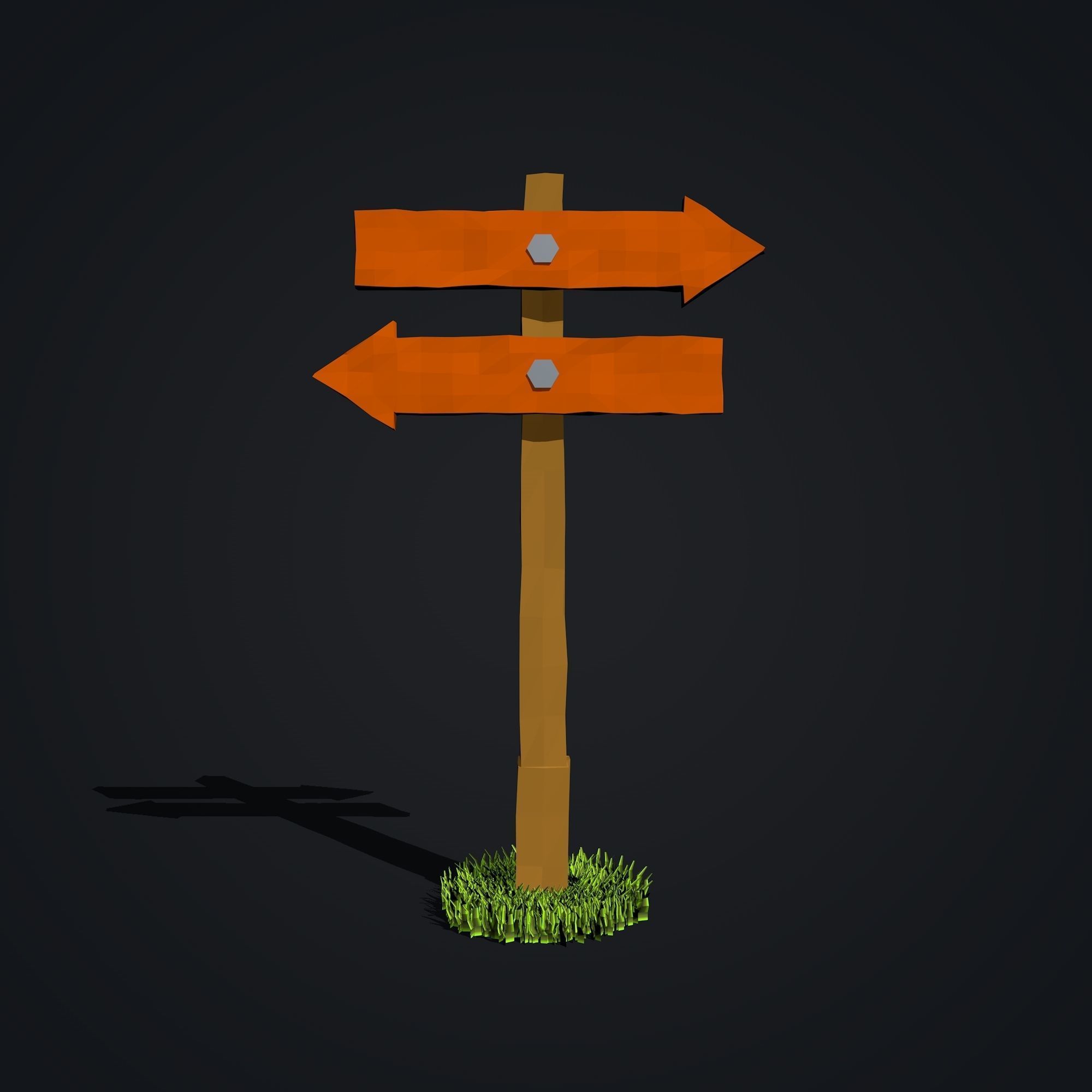 3D model Wooden Arrows VR / AR / low-poly | CGTrader