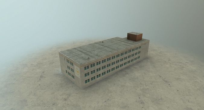 3D model EDDB Building 1 VR / AR / low-poly | CGTrader