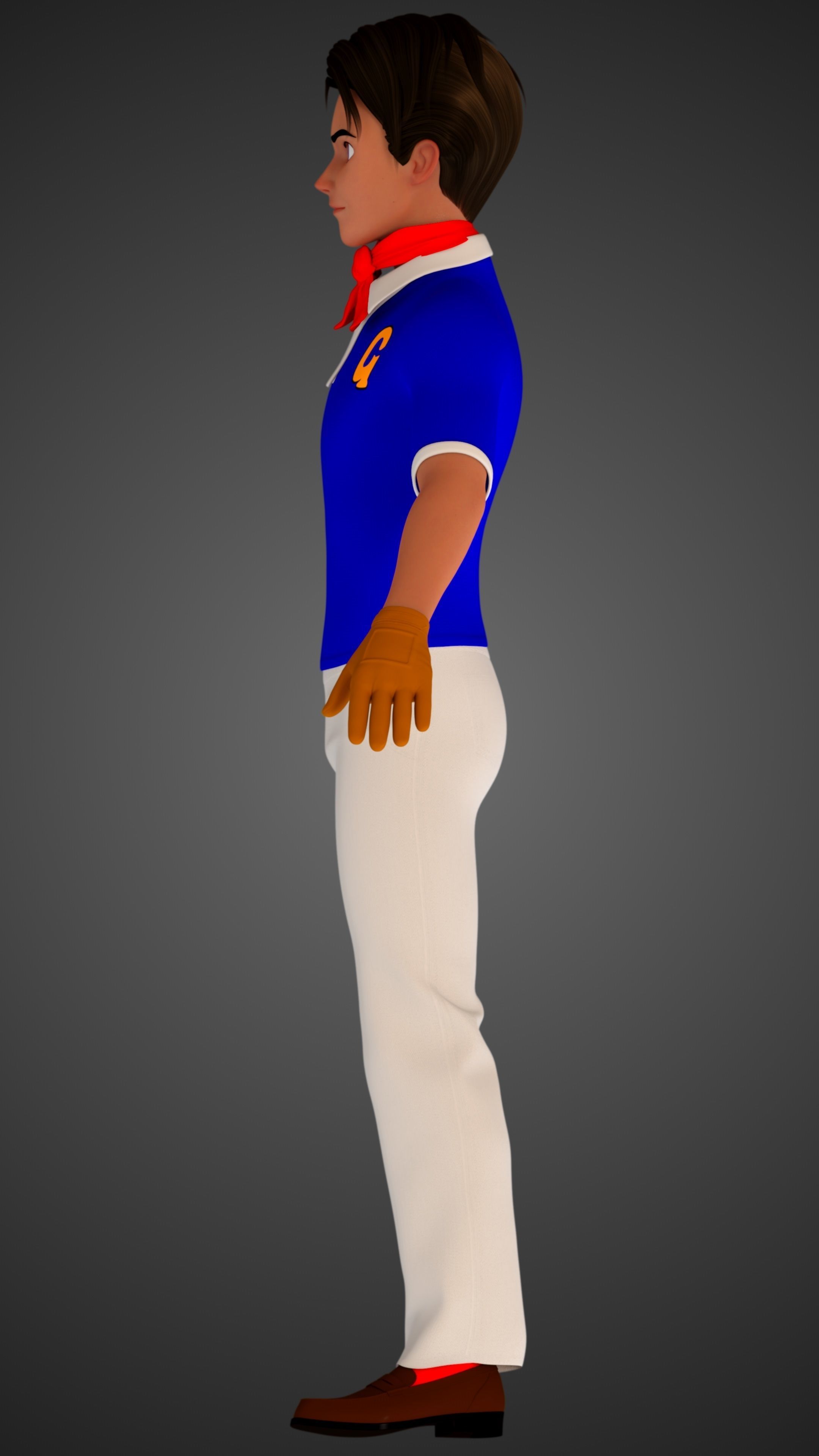 Speed Racer - Go Mifune - Meteoro 3D model animated rigged | CGTrader
