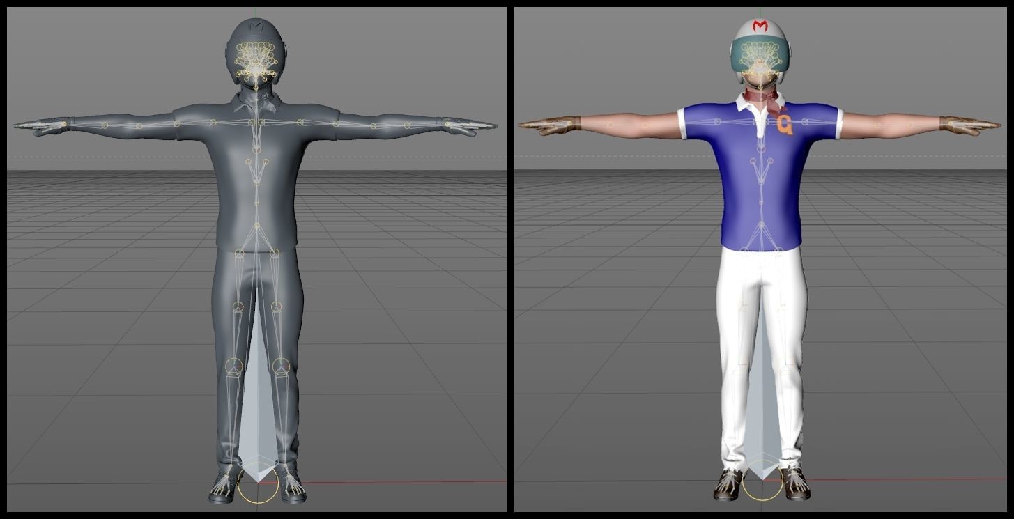 Speed Racer - Go Mifune - Meteoro 3D model animated rigged | CGTrader
