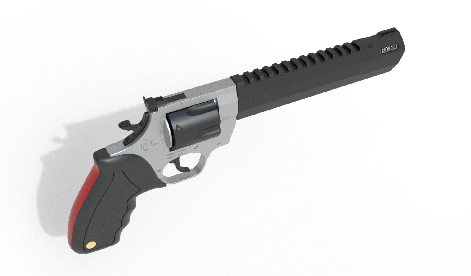 Taurus Raging Hunter 3D model animated rigged | CGTrader