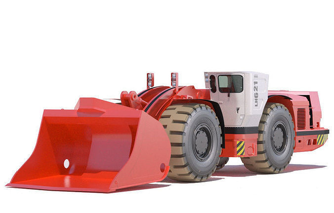 3D Sandvik underground loader LH621 | CGTrader