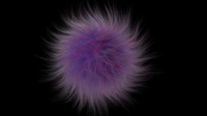 Furry Ball Render