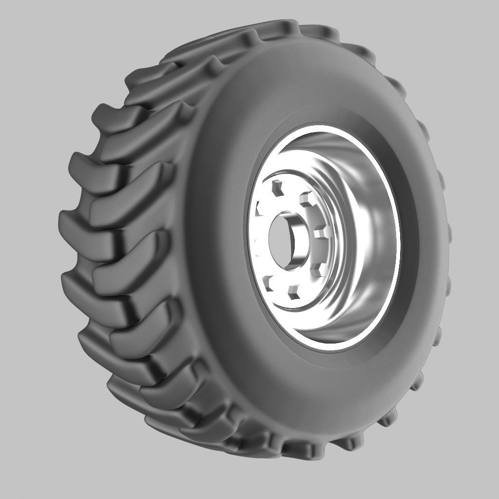 Offroad truck wheel 3D model free 3D model | CGTrader