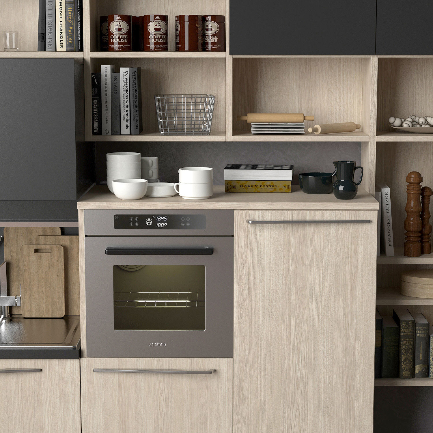 LUBE CUCINE 3D model rigged | CGTrader