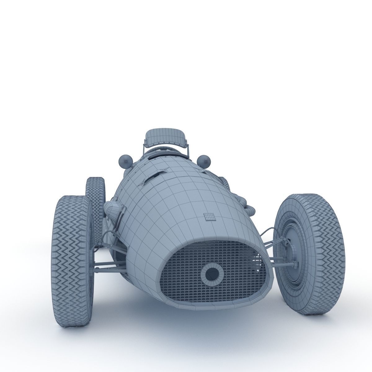 ferrari F500 1952 3D model | CGTrader