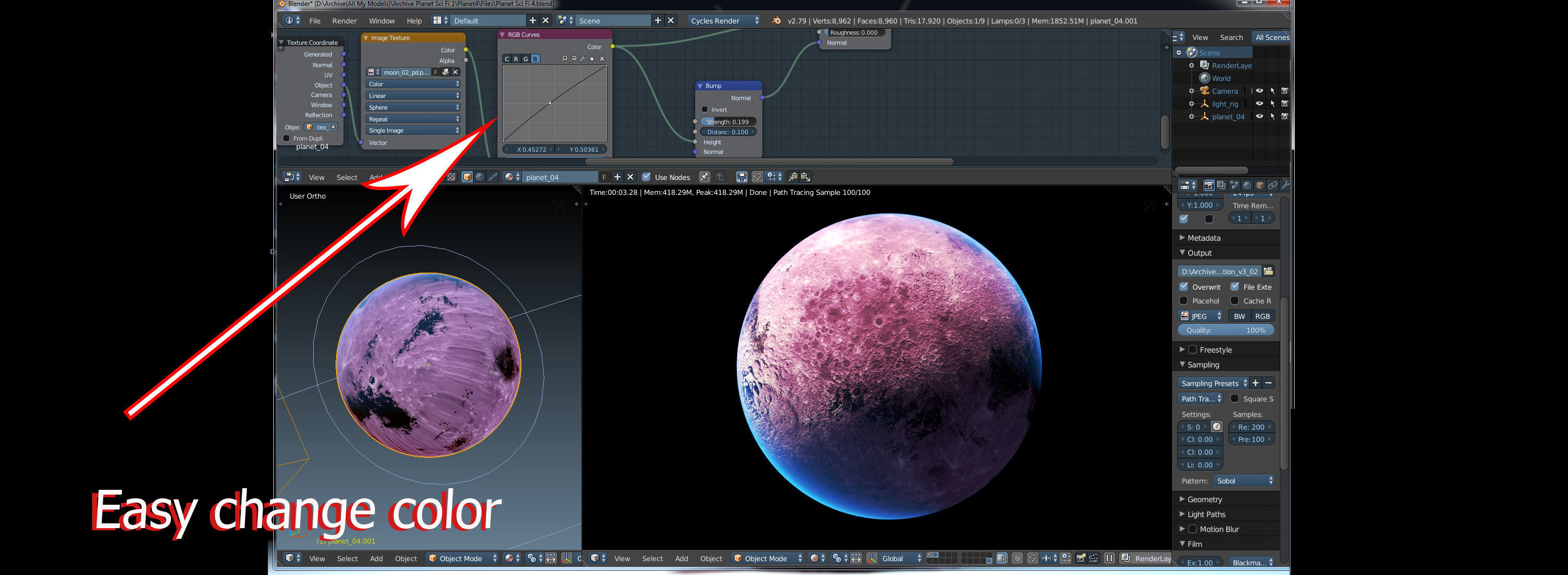 3D model Planet mini pack VR / AR / low-poly | CGTrader
