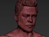 Tyler Durden Brad Pitt from Fight Club 3D printing ready 3D model 3D ...