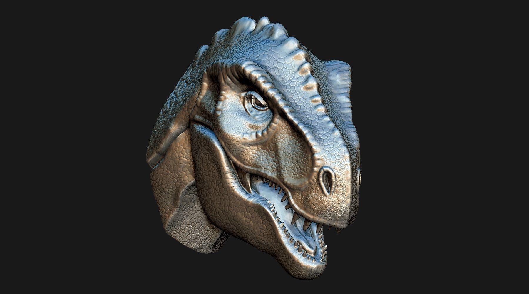 T-Rex Head 3D model for print 3D model 3D printable | CGTrader