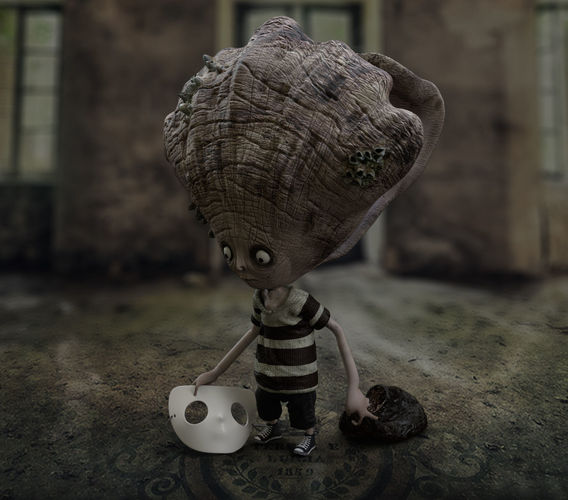 3D model Oyster Boy VR / AR / low-poly | CGTrader