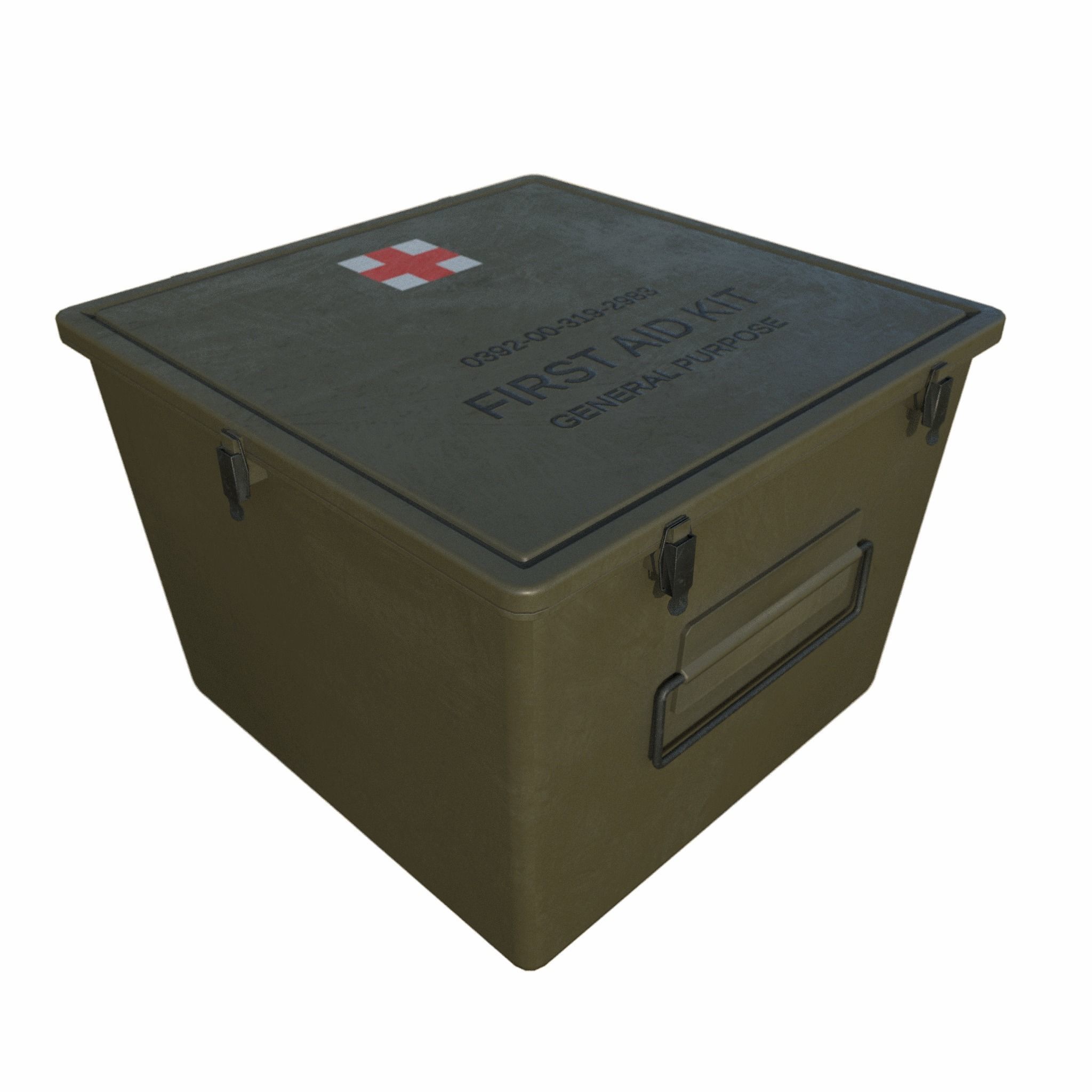 3D model Military First Aid Kit VR / AR / low-poly | CGTrader
