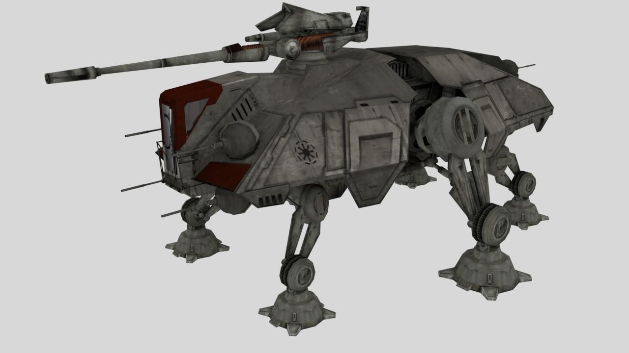 Republic AT-TE walker 3D | CGTrader