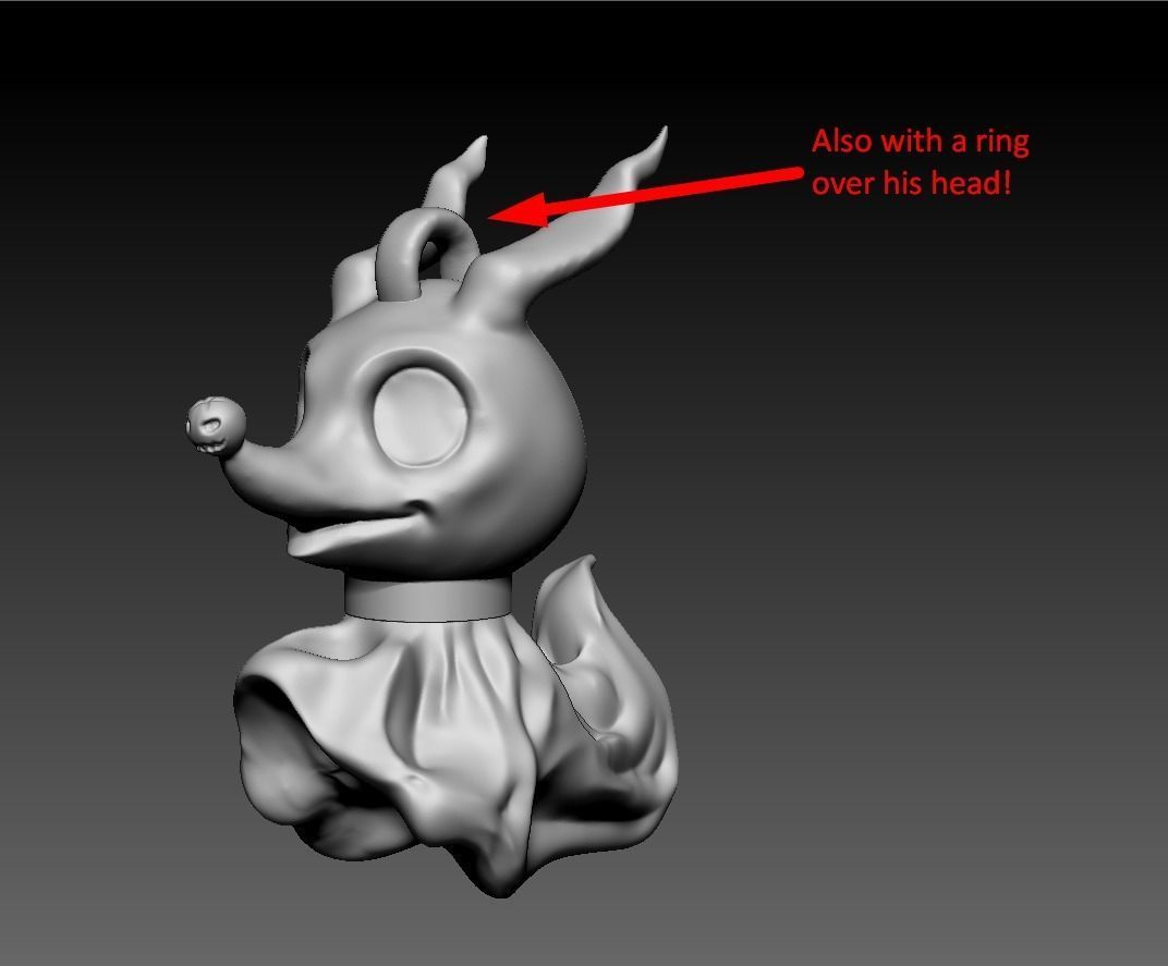 Zero from Nightmare Before Christmas 3D model 3D printable | CGTrader