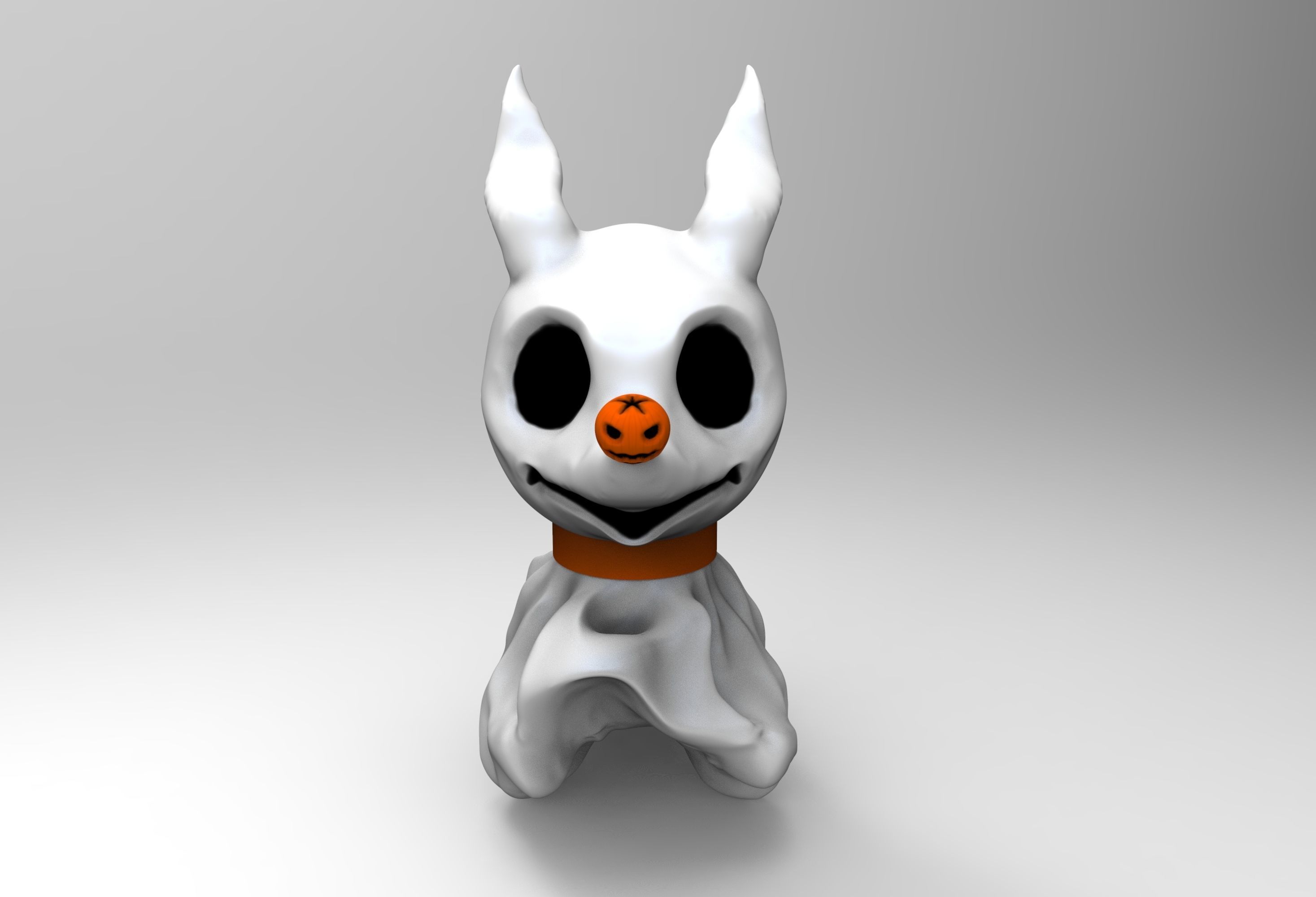 Zero from Nightmare Before Christmas 3D model 3D printable | CGTrader
