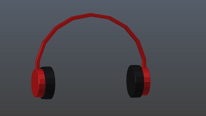 3D model Low poly headphones VR / AR / low-poly | CGTrader