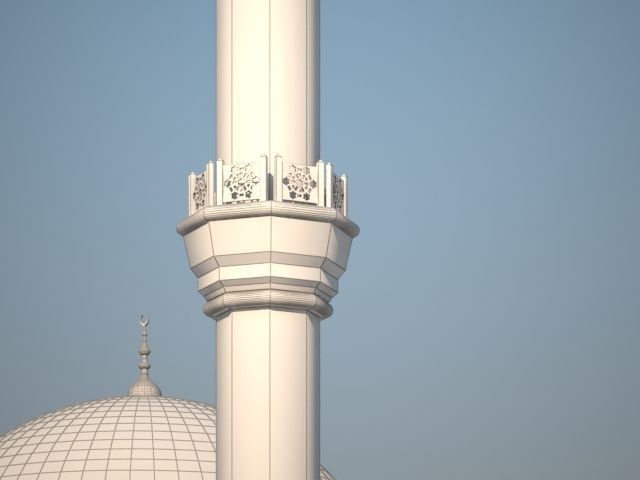 CLASSICAL OTTOMAN EMPIRE MOSQUE 3D model | CGTrader