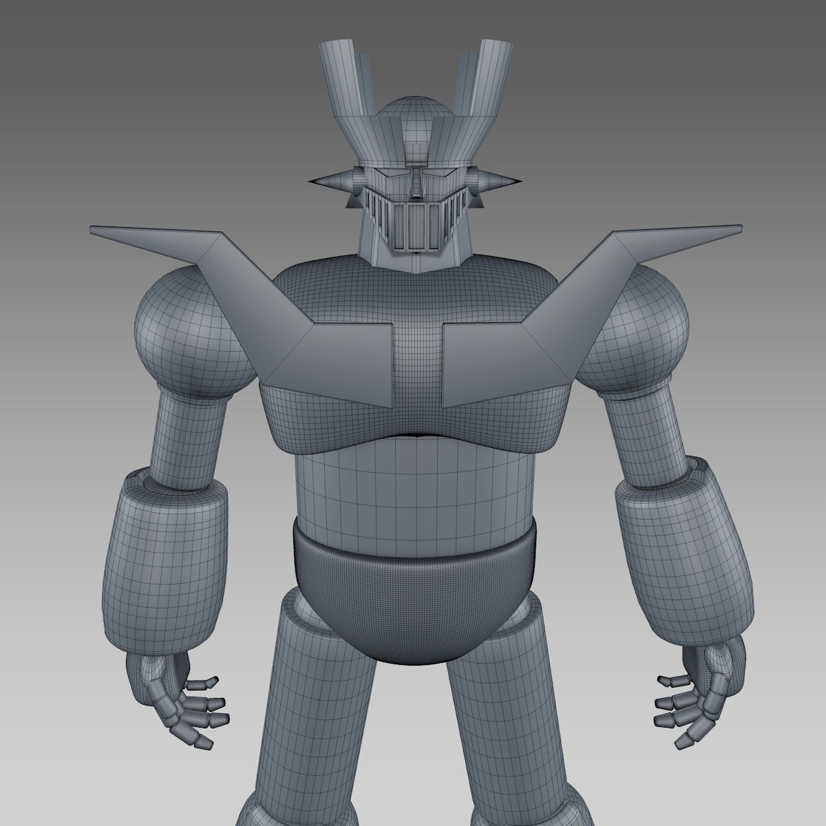 Mazinger Z - 3D Model robot 3D model | CGTrader
