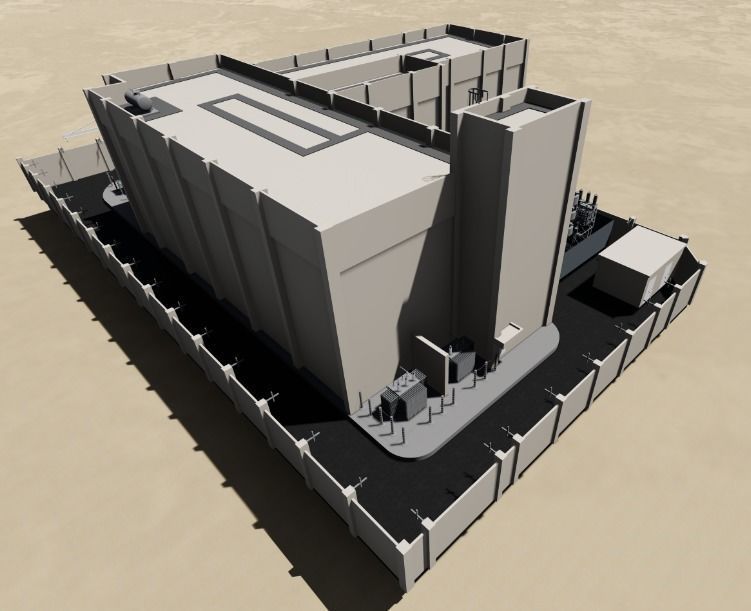 Substation Revit Model 2015 3D model | CGTrader