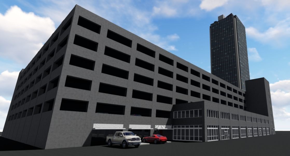 3d Revit Model for Garage Building 3D model | CGTrader