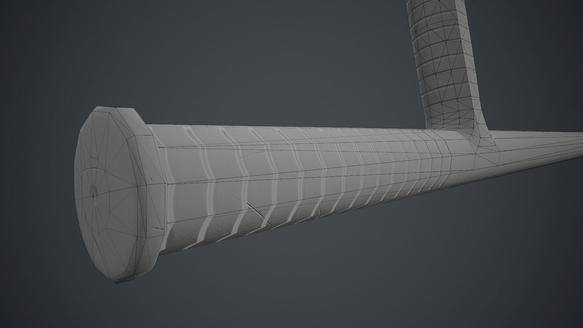 3D model Police Plastic Stick PBR Game Ready VR / AR / low-poly | CGTrader