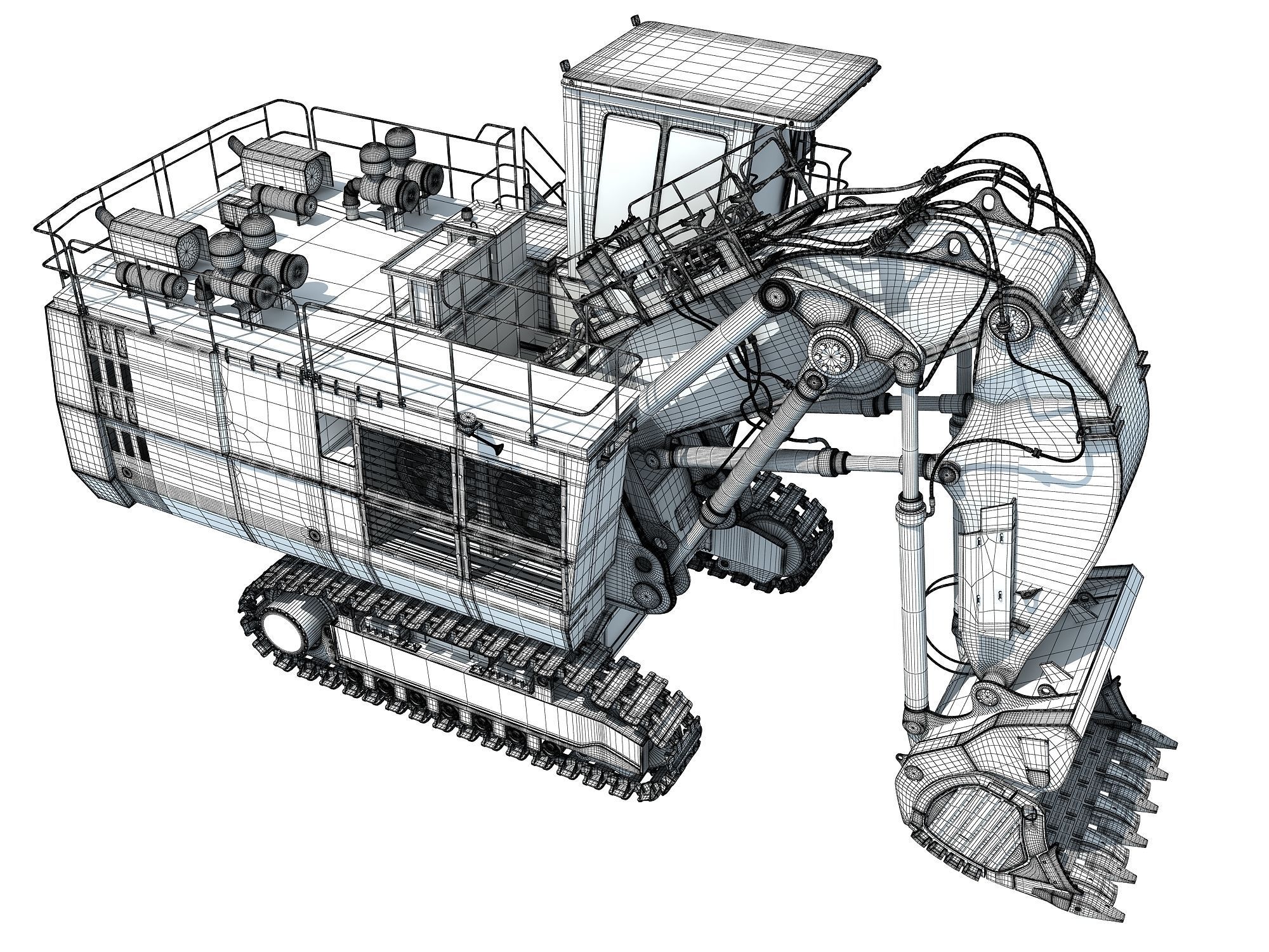 Mining Machine 3D Models 3D model | CGTrader