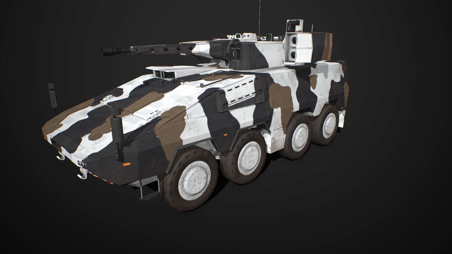 3D model GTK Boxer APC IFV All Pack VR / AR / low-poly | CGTrader