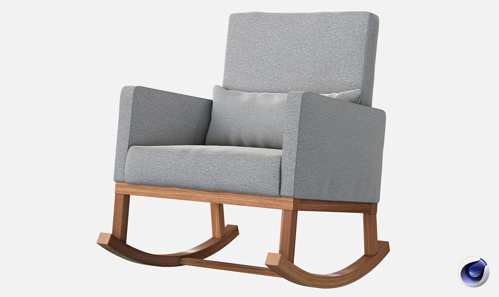 3D model Rocking Chair V2 VR / AR / low-poly | CGTrader