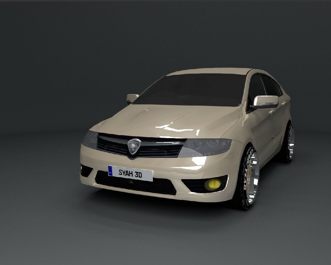 3D model Proton Preve VR / AR / low-poly | CGTrader