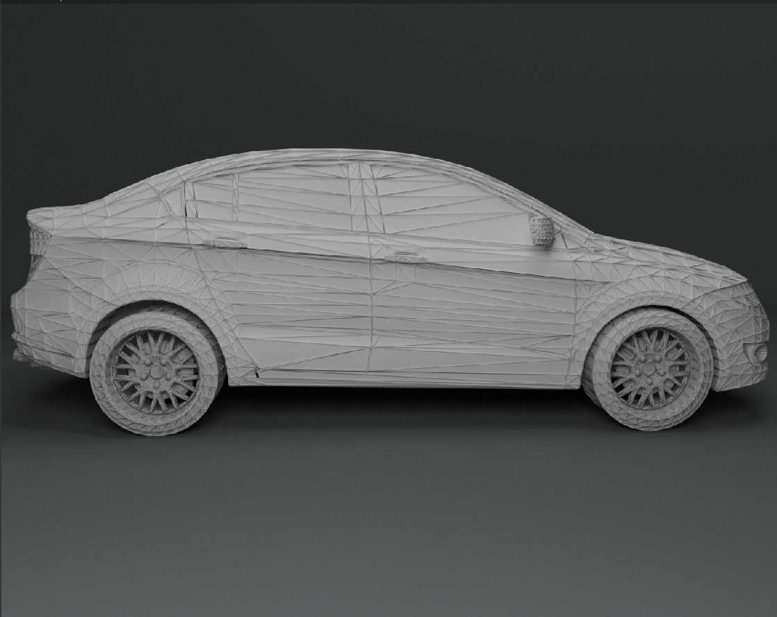 3D model Proton Preve VR / AR / low-poly | CGTrader