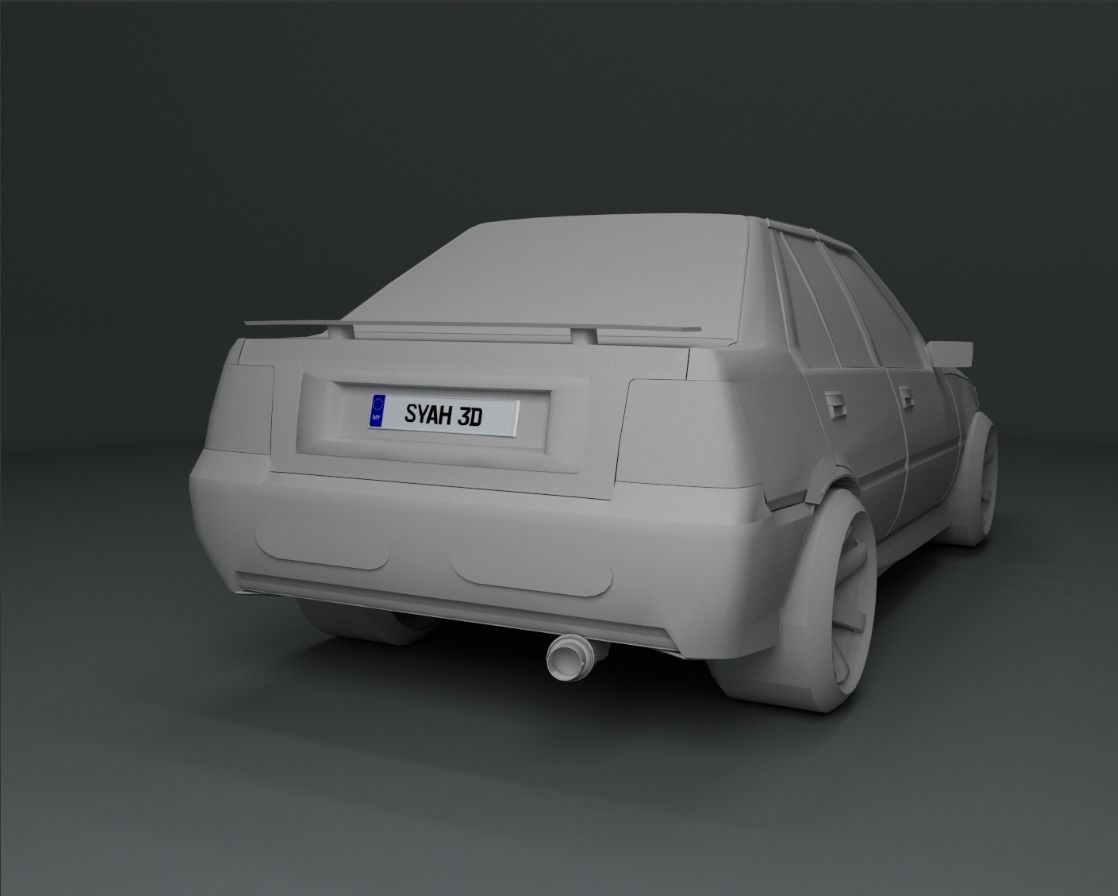 3D model Proton Saga LMST VR / AR / low-poly | CGTrader