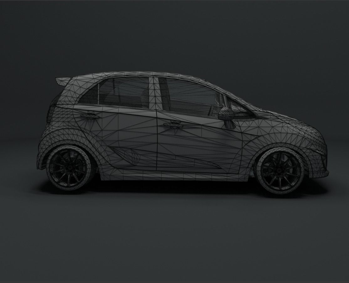 3D model Proton Iriz VR / AR / low-poly | CGTrader