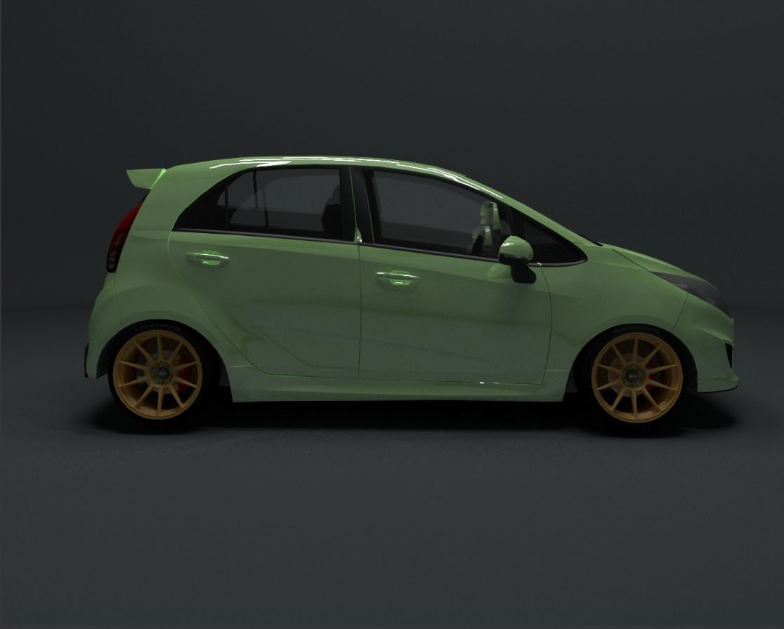 3D model Proton Iriz VR / AR / low-poly | CGTrader