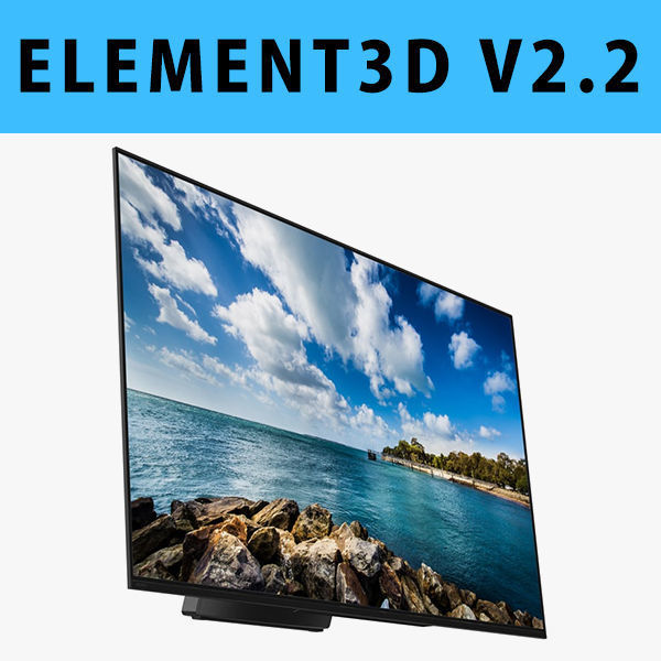 E3D - Sony TV A1E OLED 4K model 3D model | CGTrader
