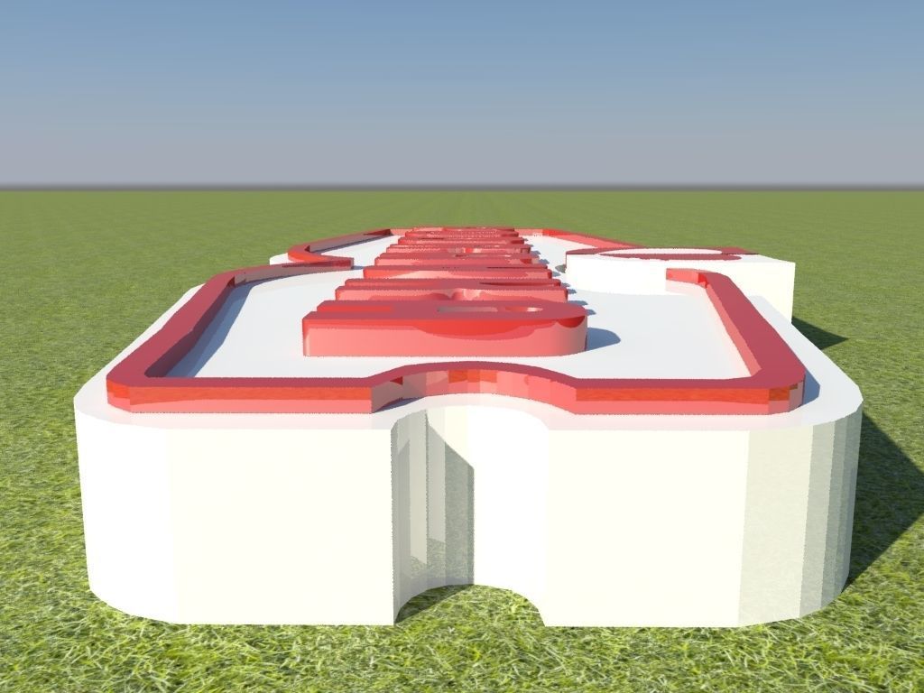 Low poly model of Podravka LOGO 3D model | CGTrader