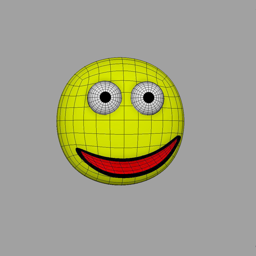 3D model Smiley Face emoji VR / AR / low-poly | CGTrader