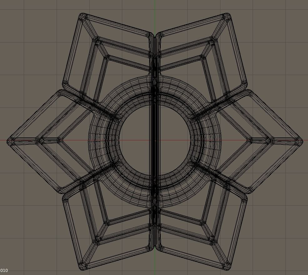 Cube puzzle hexagonal star 3D model | CGTrader