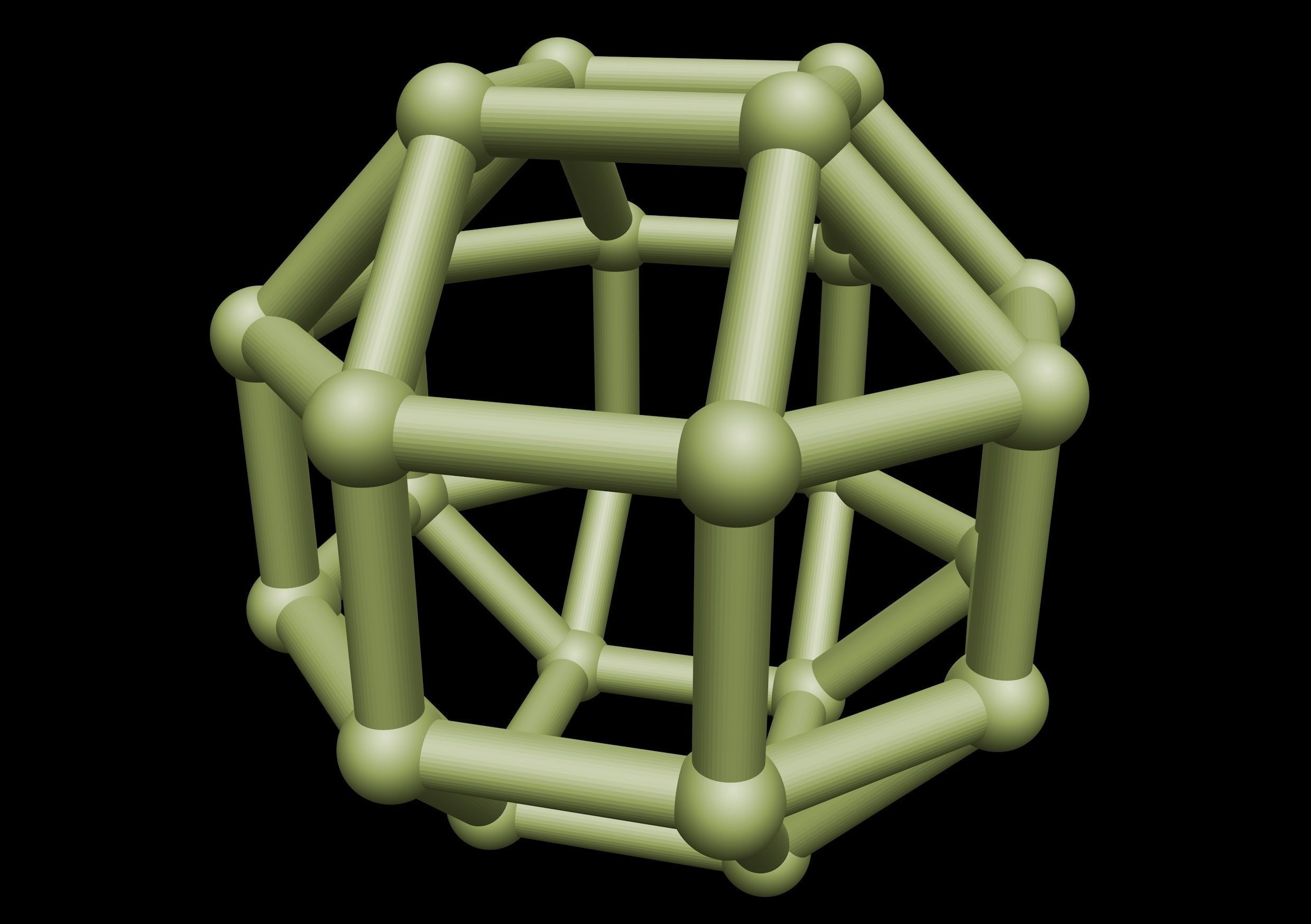 032 Mathart-Archimedean Solids-Small Rhombicuboctahedron 02-10cm 3D ...