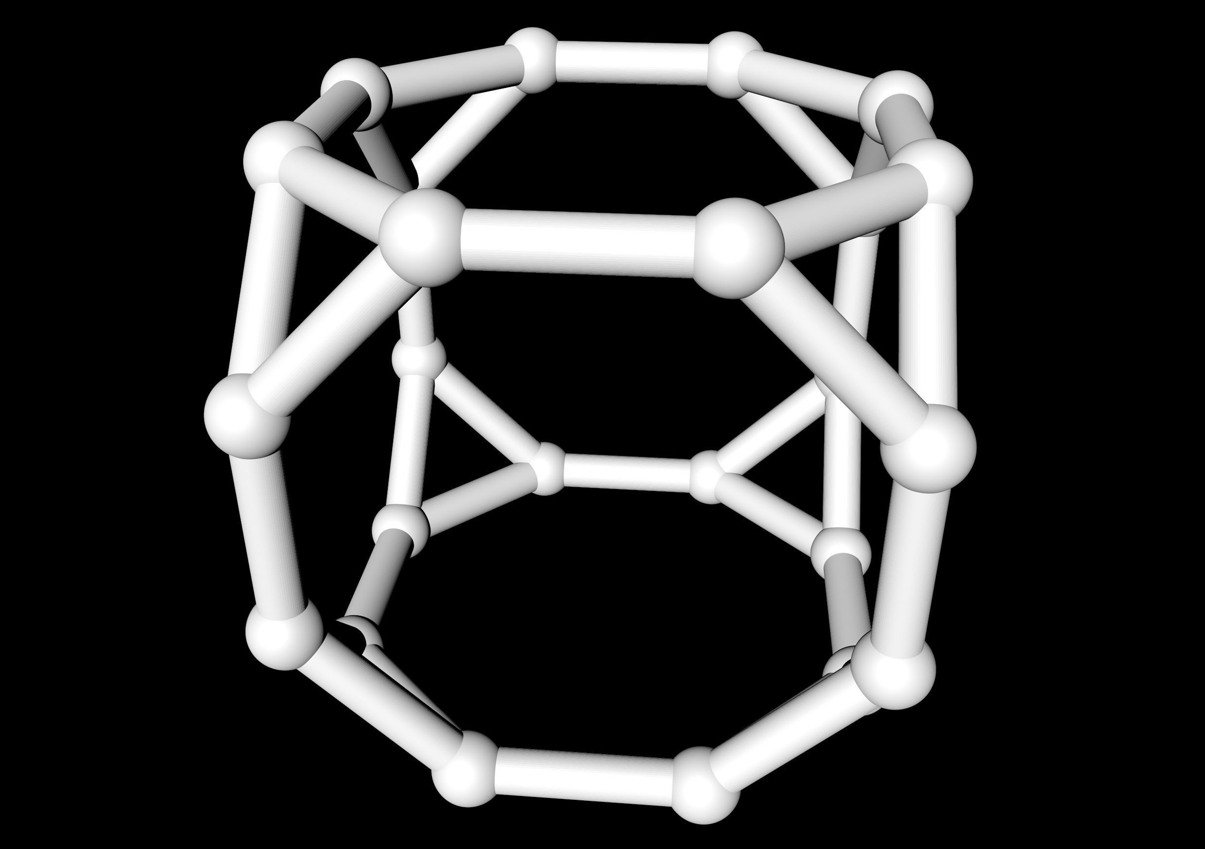 041 Mathart - Archimedean Solids - Truncated Cube 02 - 10 cm 3D model ...