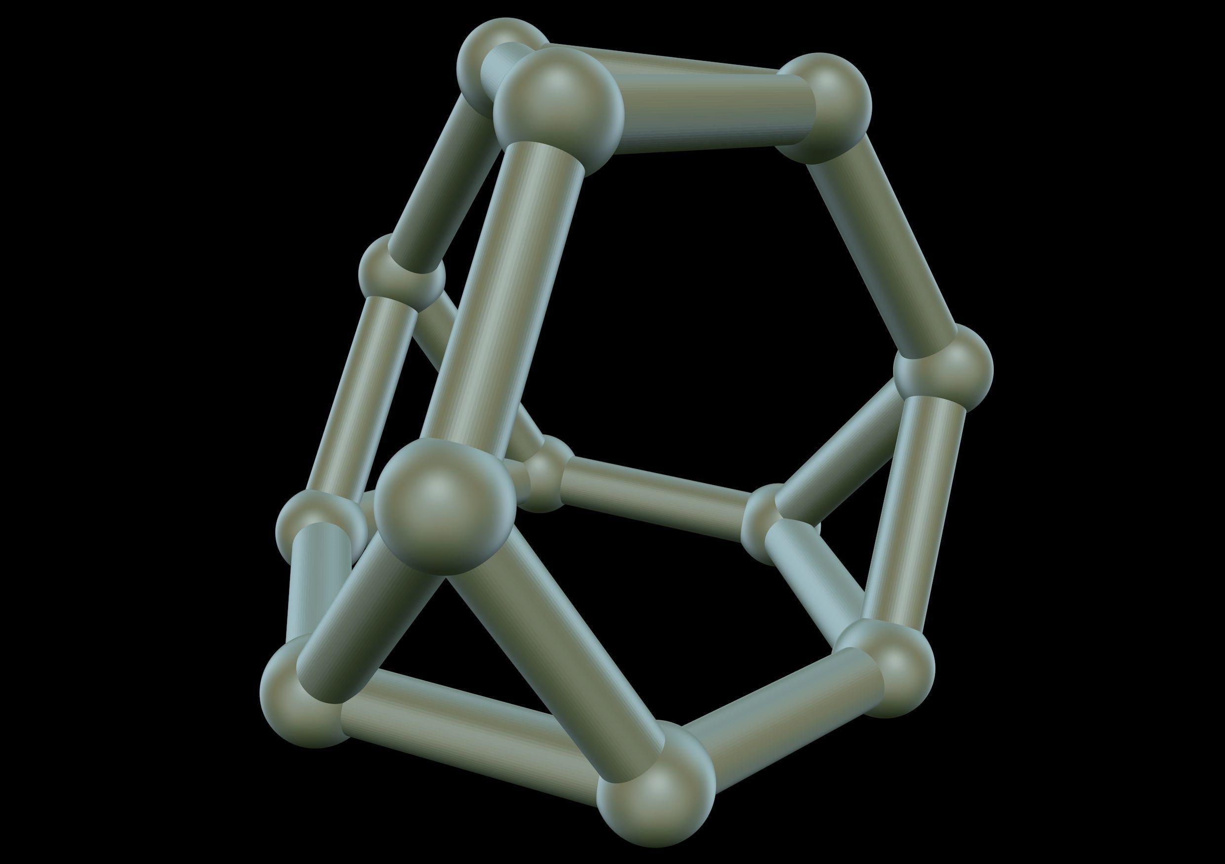 053 Mathart-Archimedean Solids-Truncated Tetrahedron 02-10cm 3D model ...