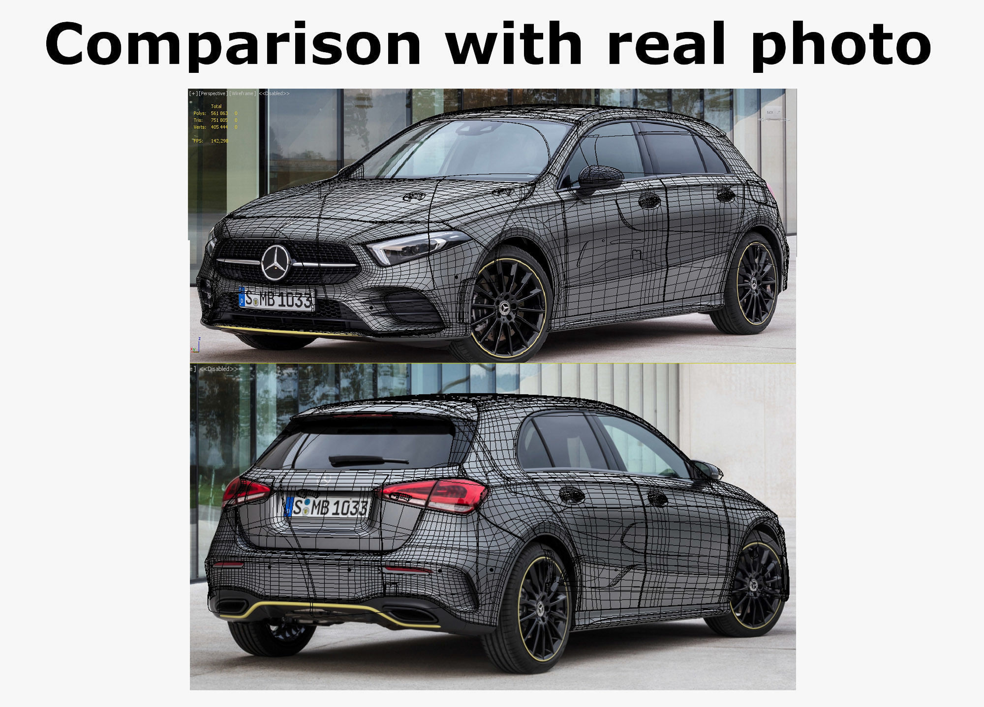 Mercedes-Benz A-class 2019 AMG line 3D model | CGTrader