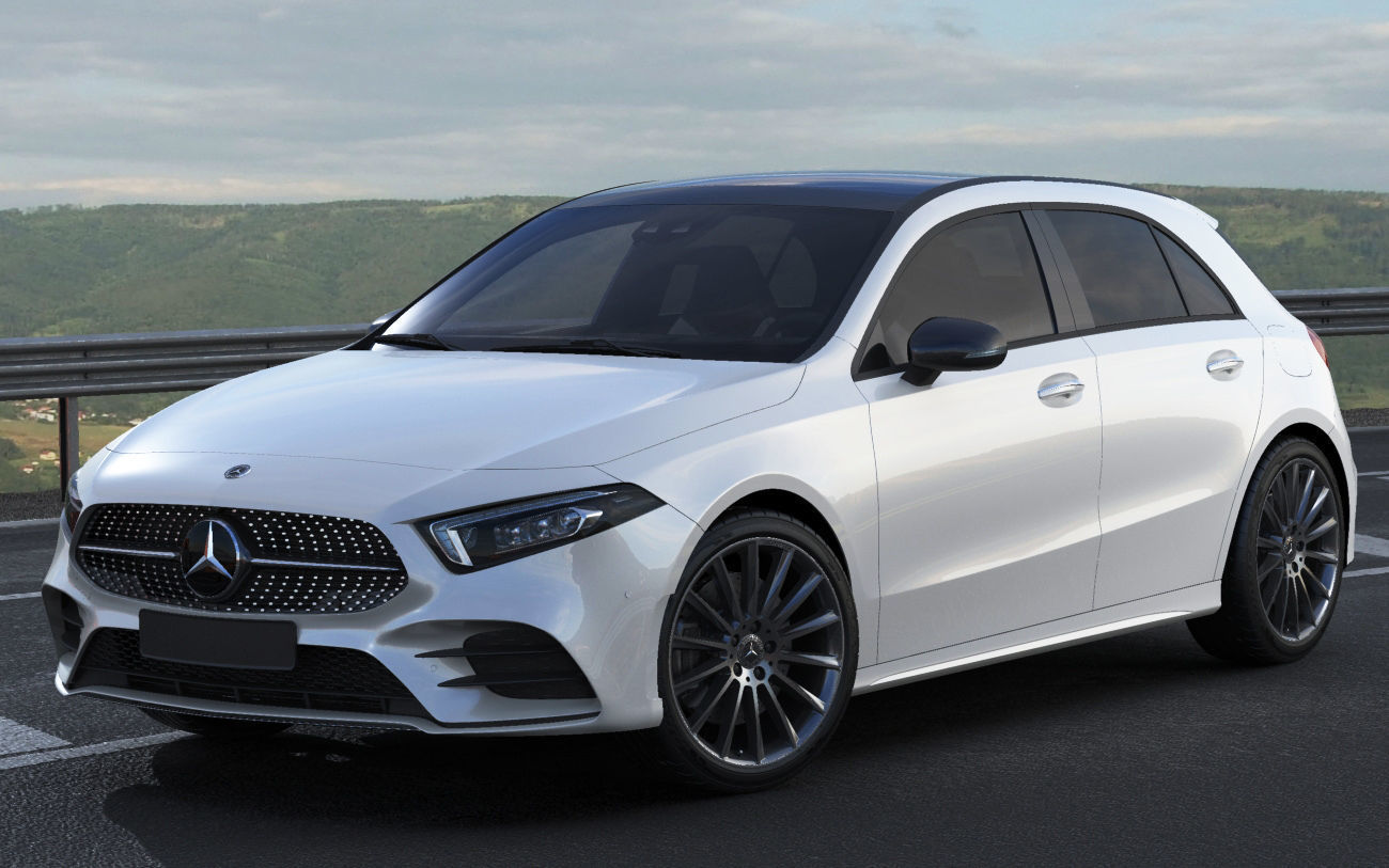 Mercedes-Benz A-class 2019 AMG line 3D model | CGTrader