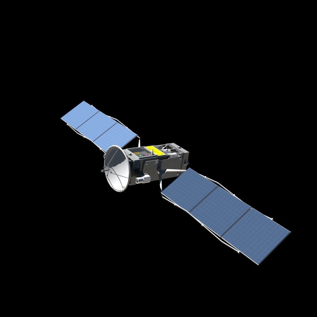 3D model 4 Satellites PLUS Build your own Satellite kit VR / AR / low ...